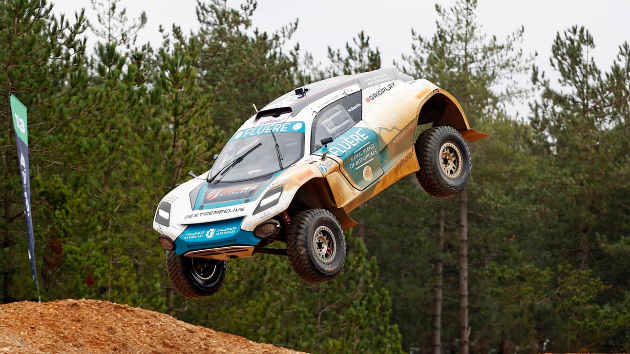 Car control with Catie: how to jump a racing car | Top Gear