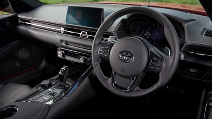 Toyota Supra Interior Layout & Technology | Top Gear