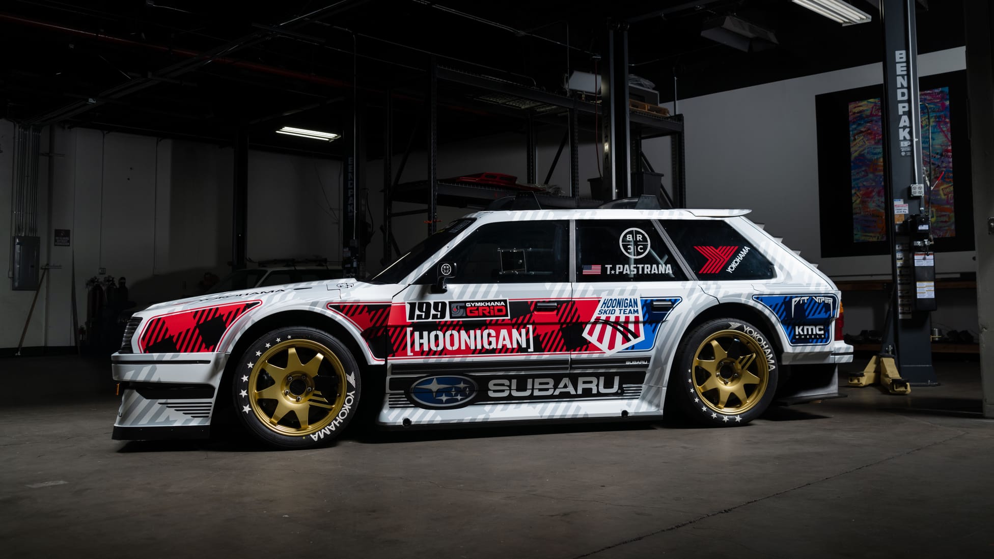 This 862bhp modified Subaru GL Wagon is the next Gymkhana star | Top Gear