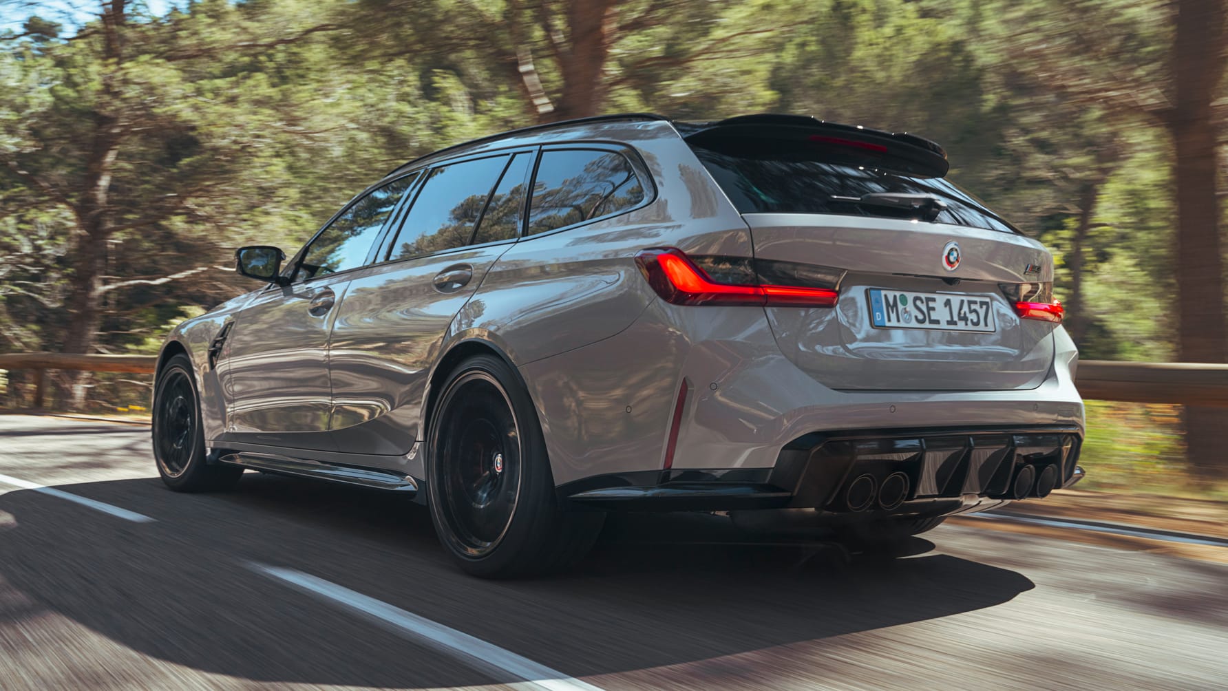 It's finally here! This is the new 503bhp BMW M3 Touring | Top Gear