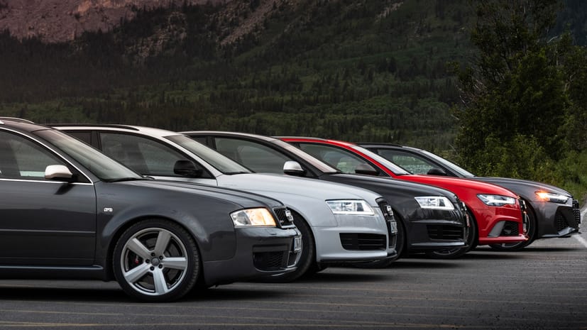 Here’s every generation of Audi RS6 | Top Gear