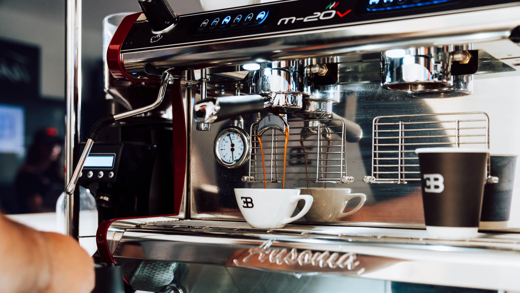 Bugatti will now sell you a £50 coffee at a dealership in London | Top Gear