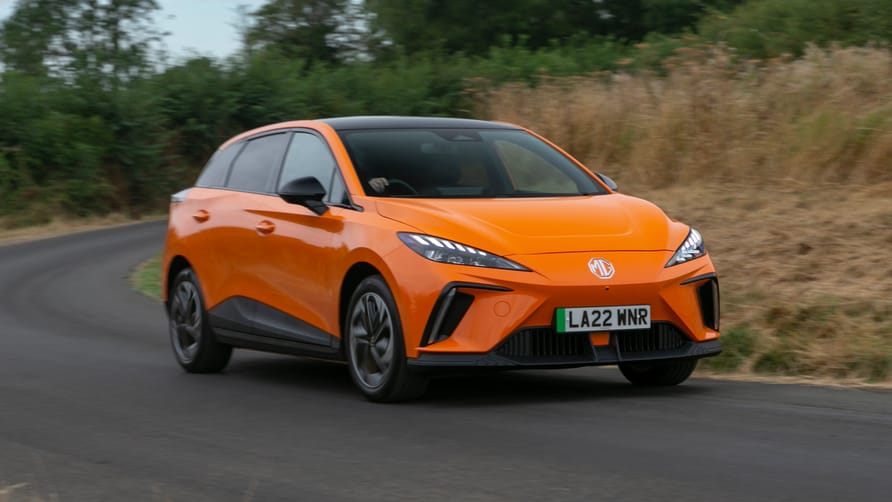 MG Motor UK MG4 Interior Layout & Technology | Top Gear