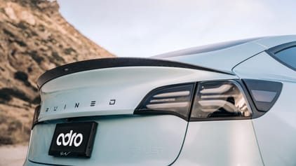 ADRO has given the Tesla Model 3 more downforce | Top Gear
