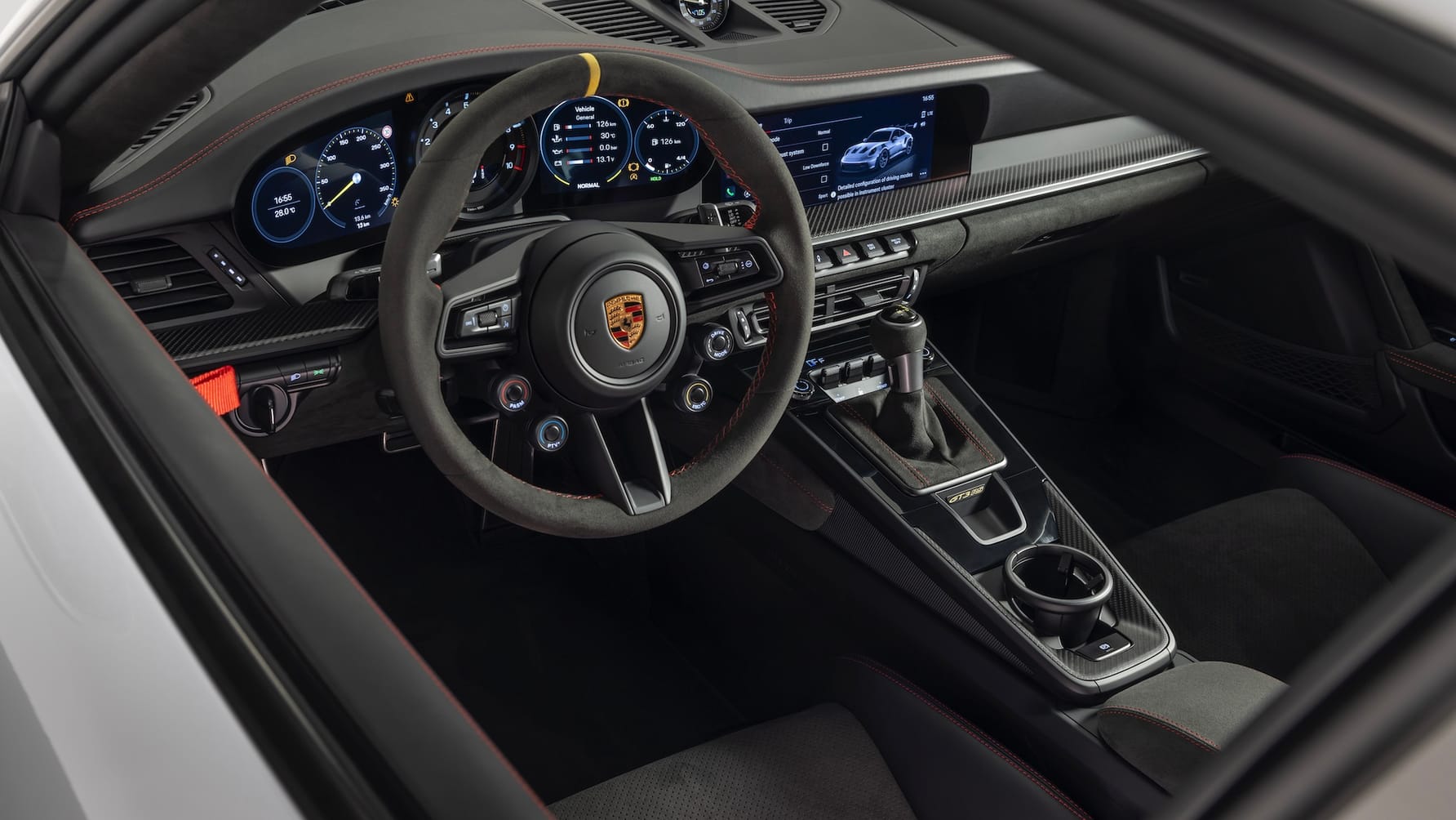 This is the new Porsche 911 GT3 RS and it's pretty much a race car now ...