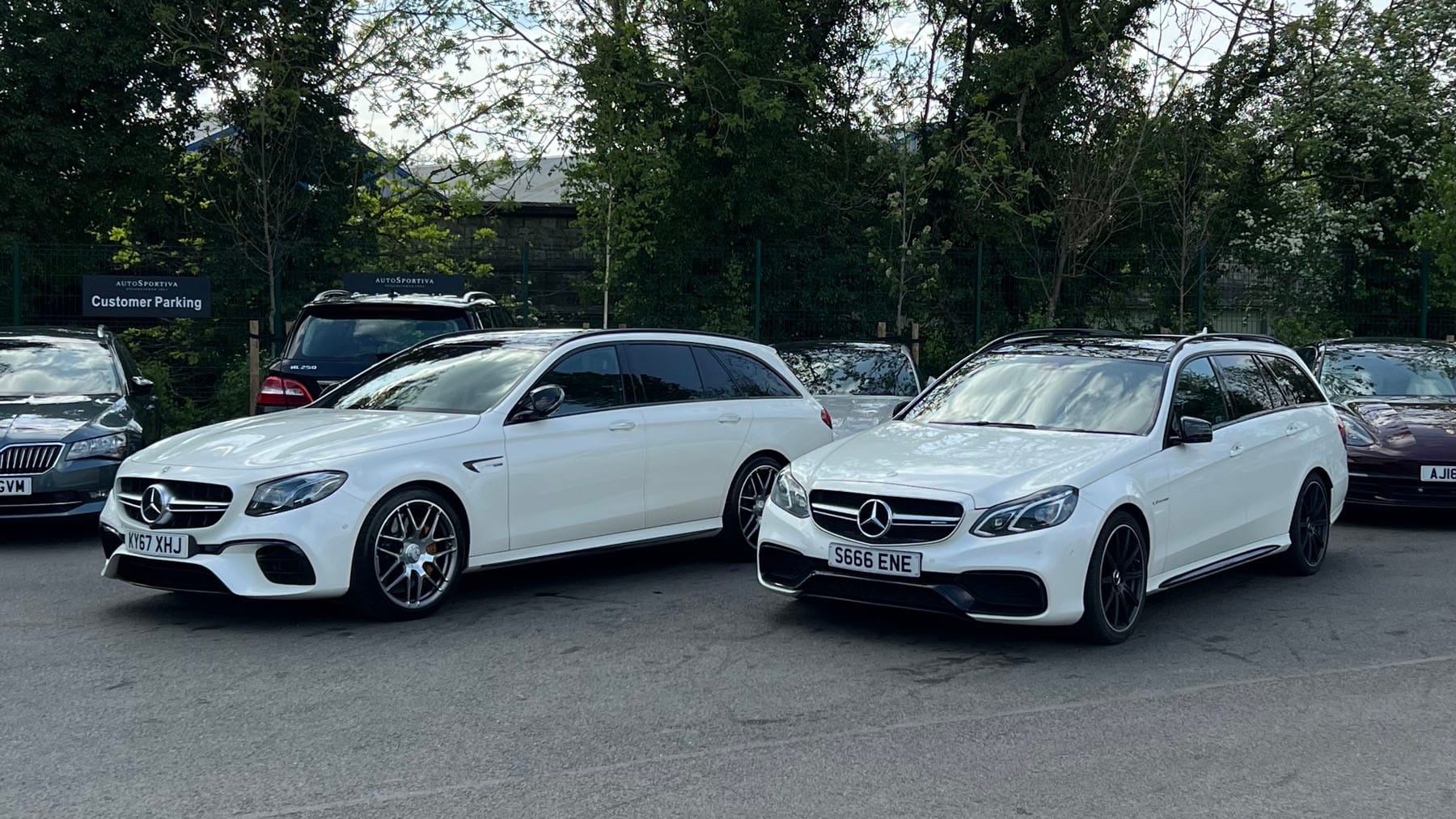 TG Garage: trading an old Mercedes-AMG E63 for a slightly newer one ...