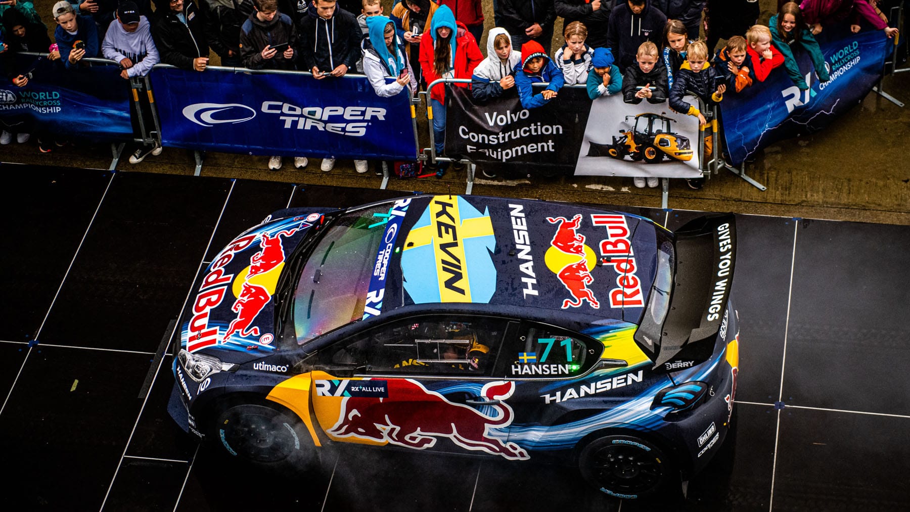 The new all-electric World Rallycross Championship cars have 680bhp ...