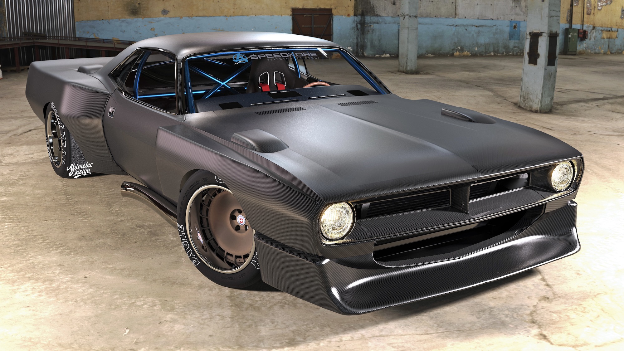 This custom Cuda concept is an ode to IMSA’s glory days | Top Gear