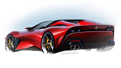 The new Ferrari SP51 is an entirely roofless V12 one-off | Top Gear