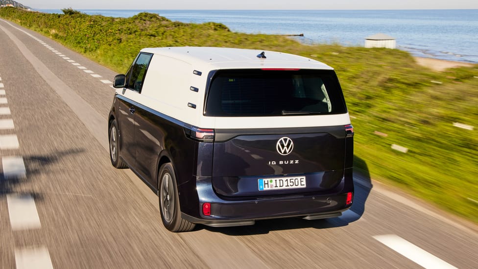 Volkswagen ID. Buzz Cargo review: electric microbus becomes an electric ...