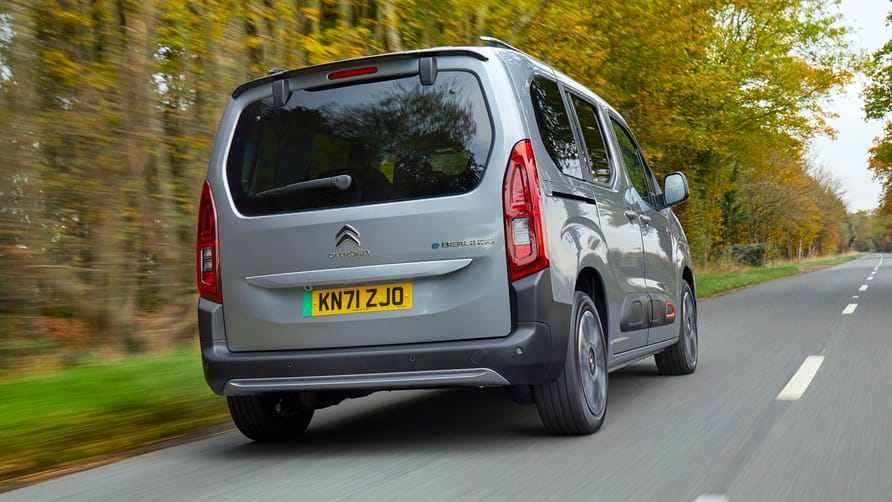 Citroen e-Berlingo Interior Layout & Technology | Top Gear