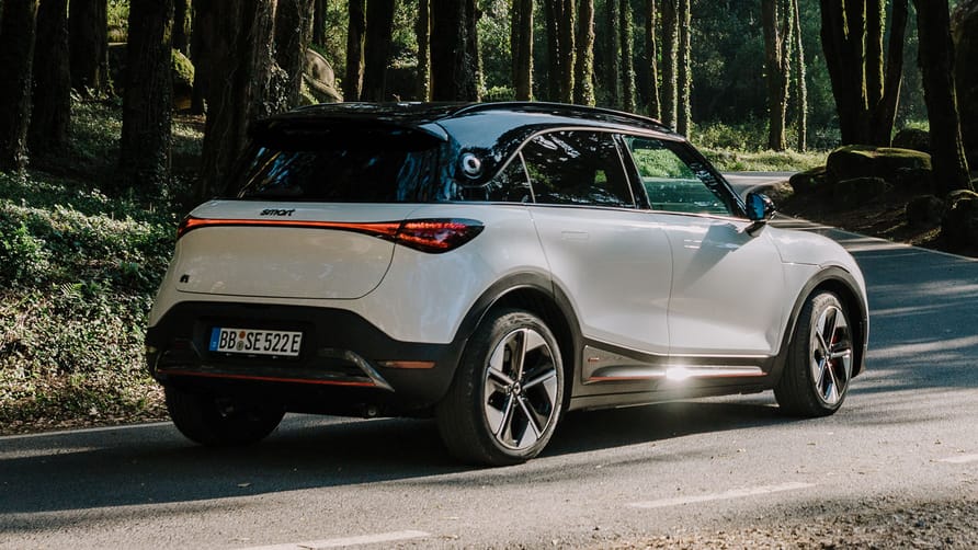 Smart #1 Interior Layout & Technology | Top Gear