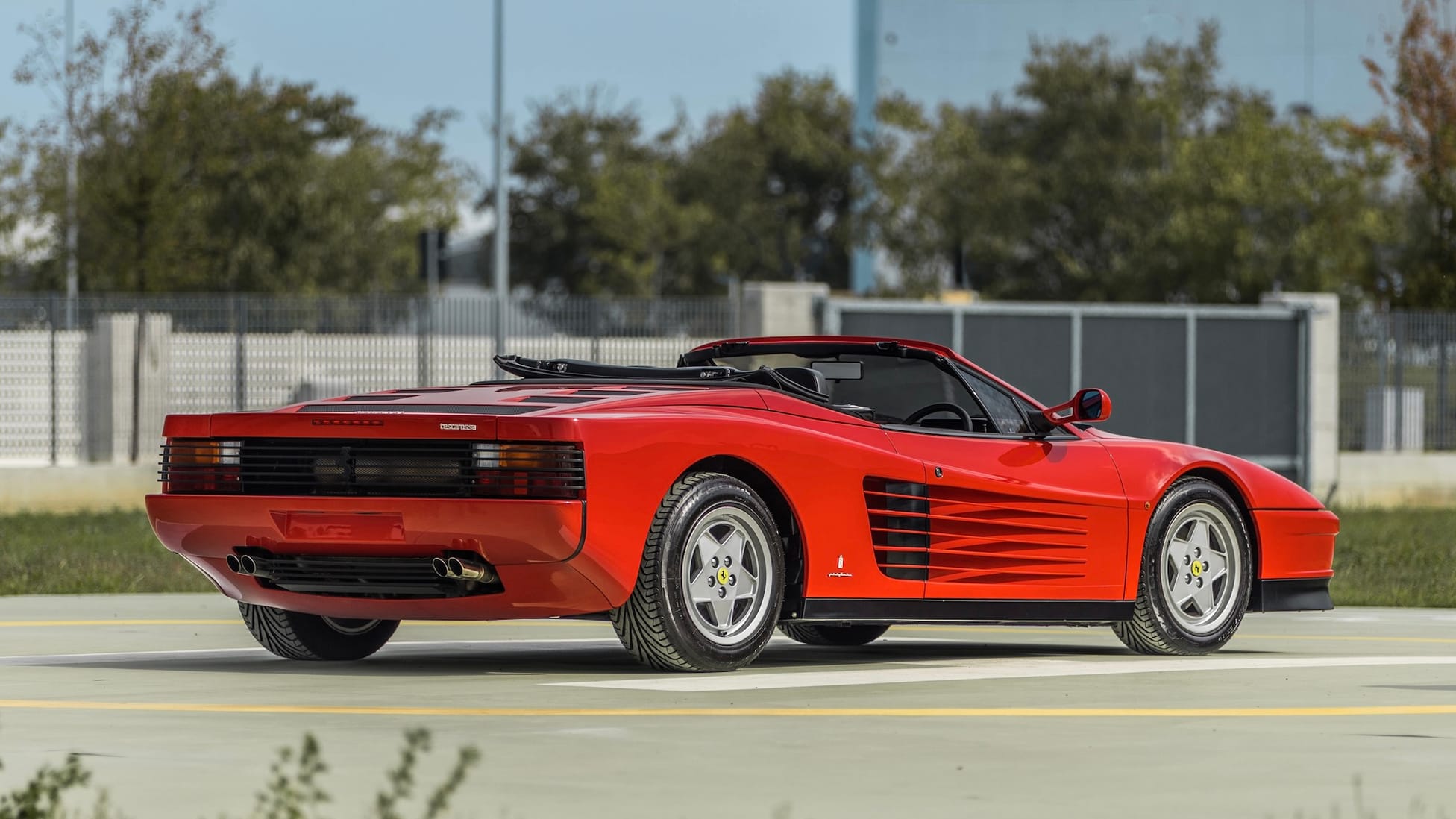 The Ferrari Testarossa Spider from OutRun is actually for sale | Top Gear