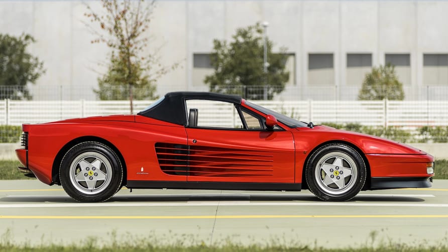 The Ferrari Testarossa Spider from OutRun is actually for sale | Top Gear