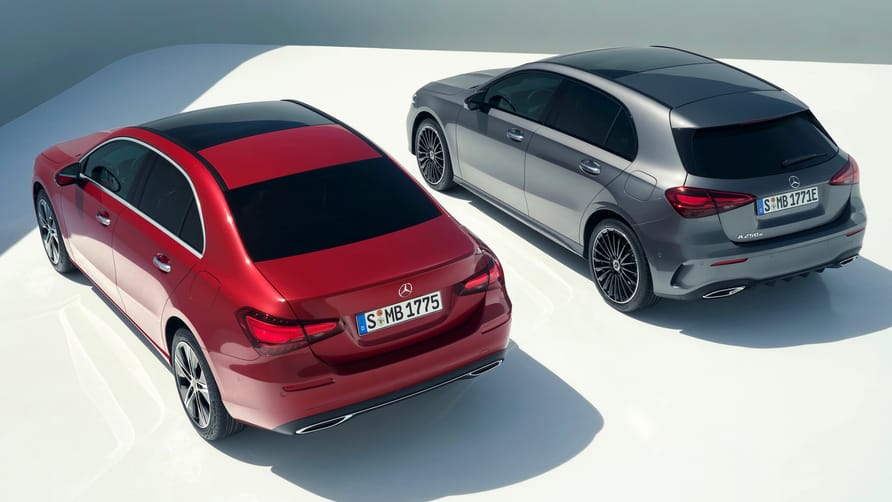 The updated Mercedes A-Class... looks no different, to be honest | Top Gear