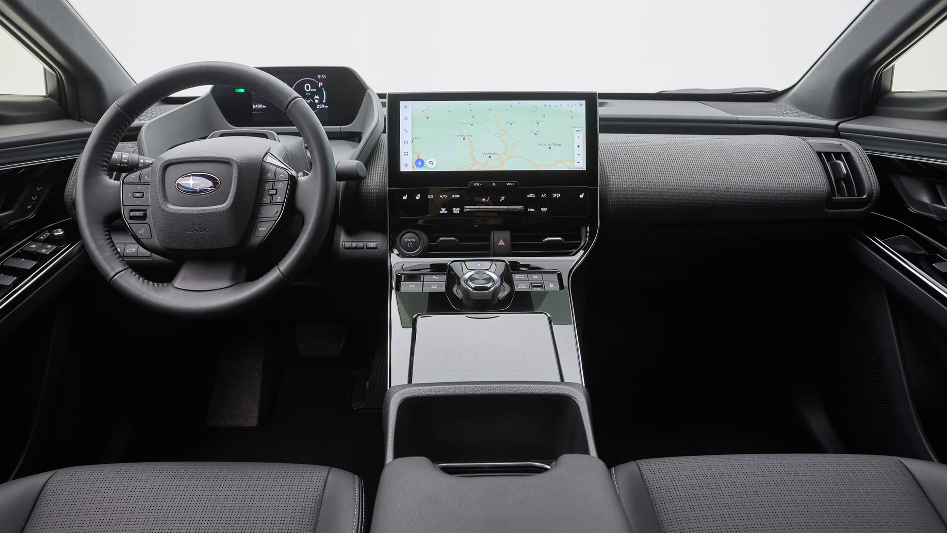 Subaru Solterra Interior Layout & Technology | Top Gear