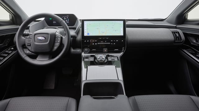 Subaru Solterra Interior Layout & Technology | Top Gear
