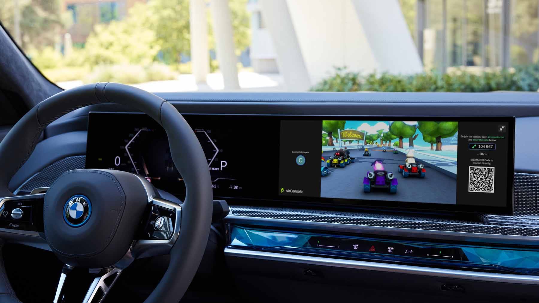 BMW turns its cars into games consoles | Top Gear