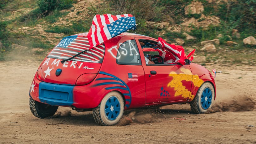 Car control with Catie: how to do a J-turn | Top Gear