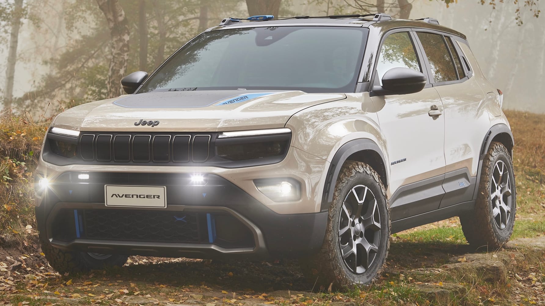 The Jeep Avenger 4x4 concept is a pint-sized EV off-roader | Top Gear