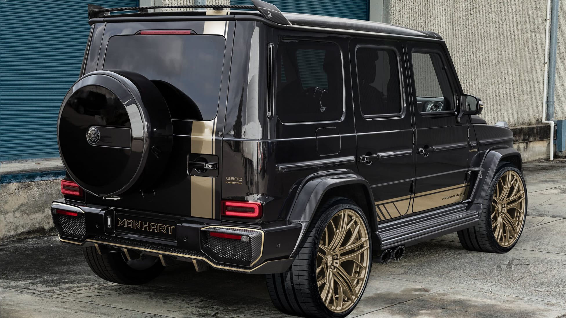 Subtle up your G63 with Manhart’s G 800 Inferno upgrade | Top Gear