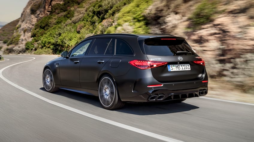 Six things we learned riding in the new 670bhp Mercedes-AMG C63 | Top Gear