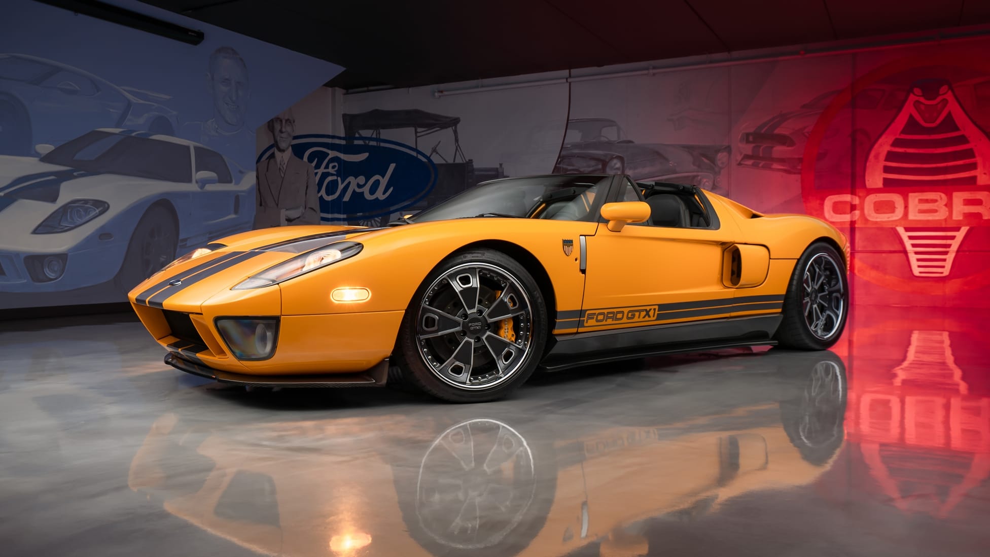 You want this stunning targa-roofed Ford GTX1 | Top Gear