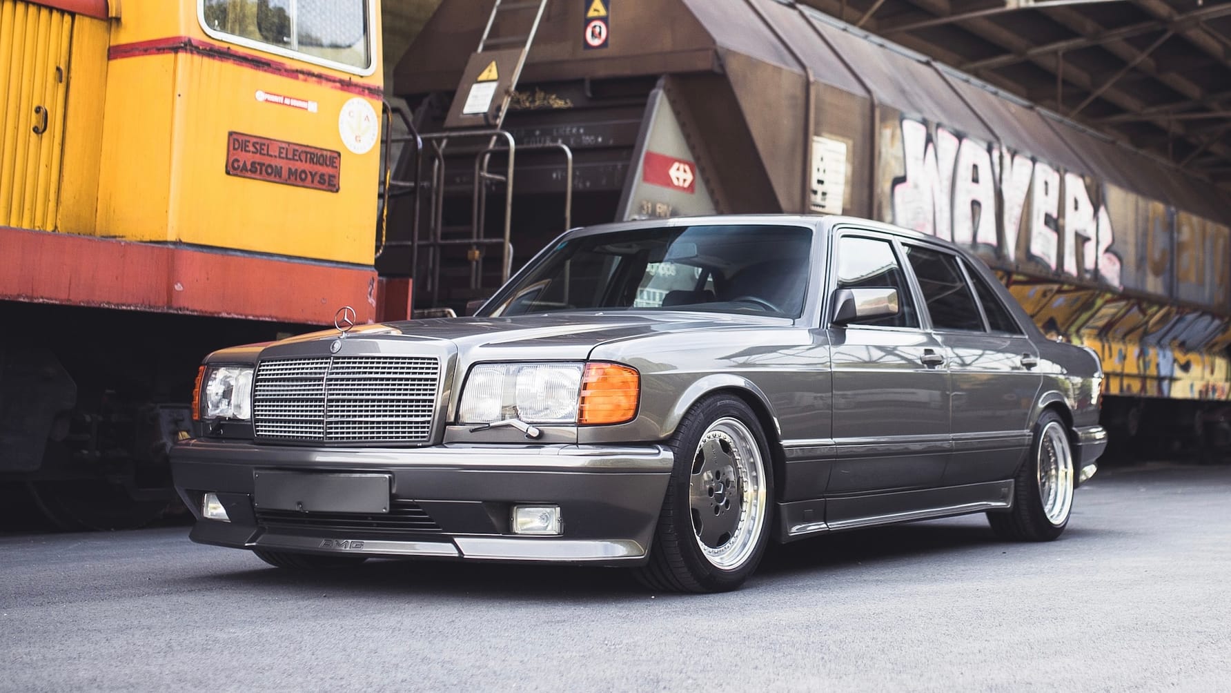 This Mercedes 560 SEL AMG is absolutely brilliant and up for sale | Top ...