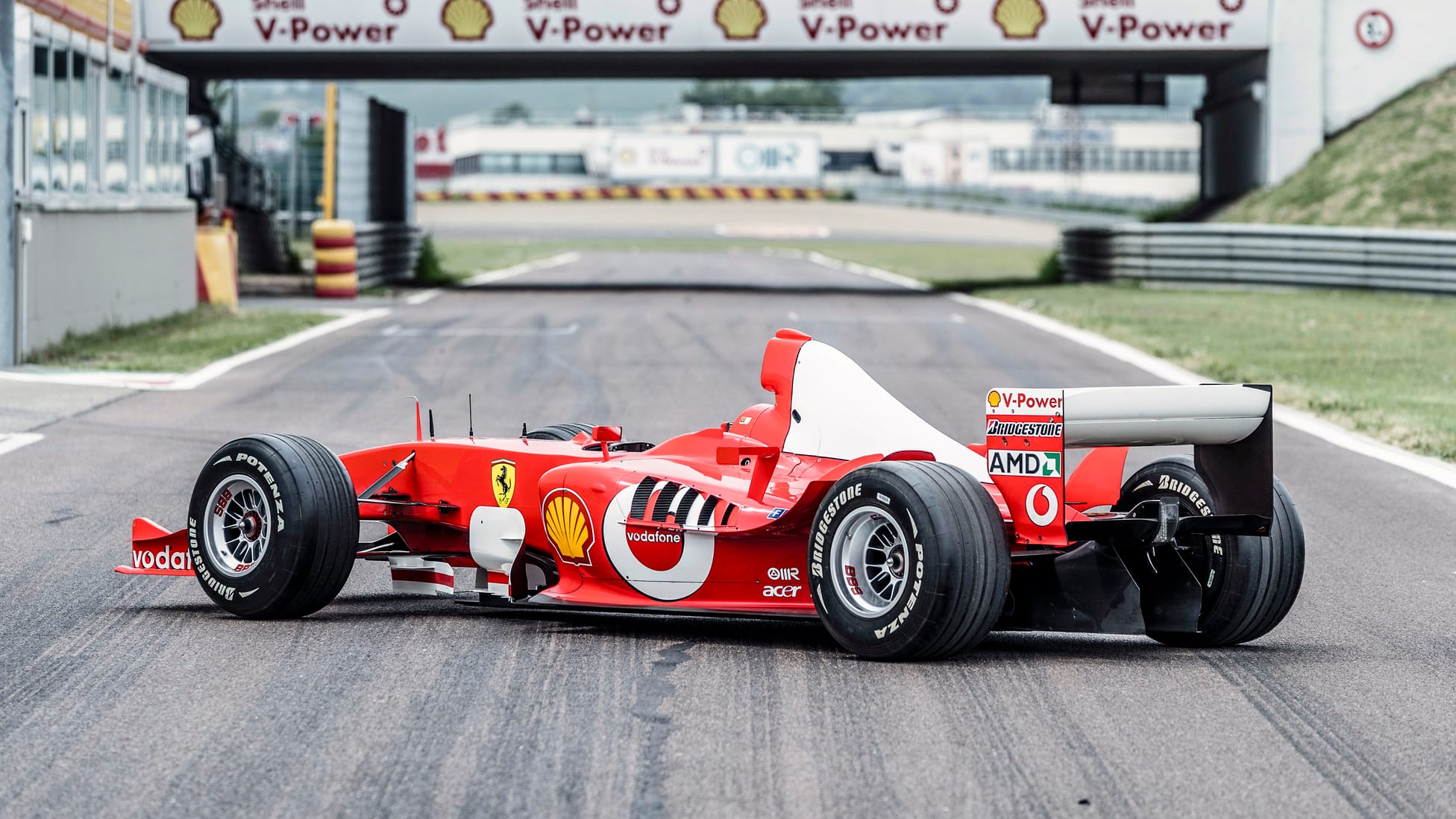 Schumacher’s Ferrari F2003 F1 car just sold for $14.8m | Top Gear