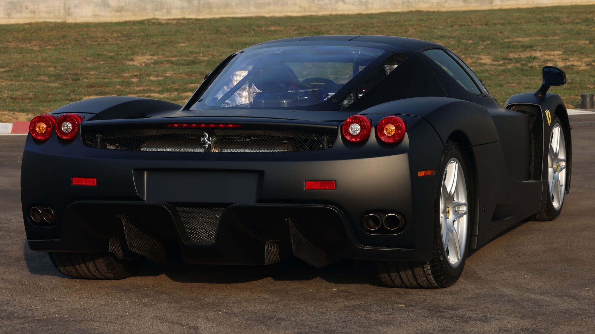 For sale: world’s only factory-painted matte black, ex-royal Ferrari ...