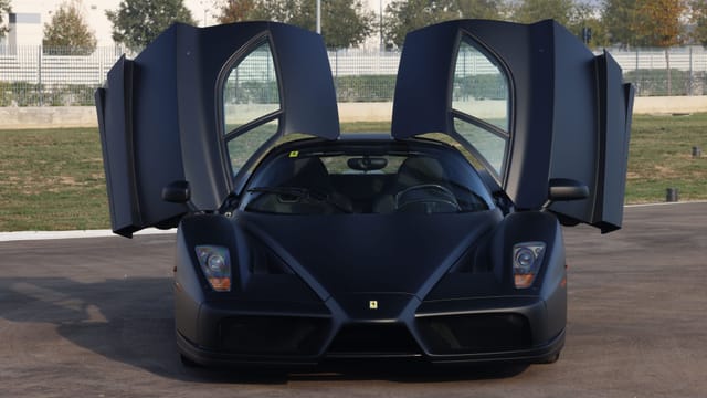 For sale: world’s only factory-painted matte black, ex-royal Ferrari ...