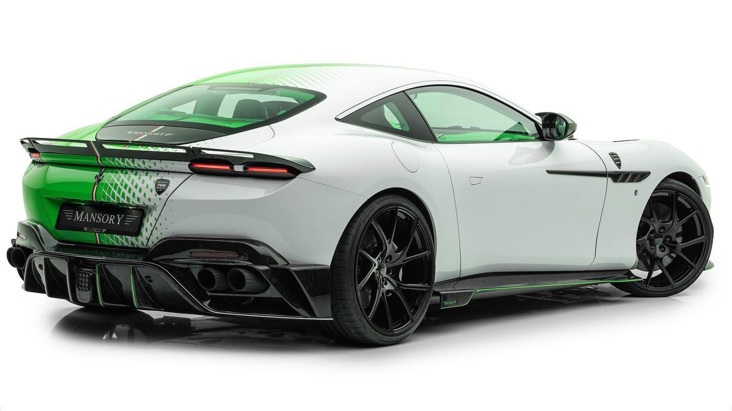 Get a look at the Mansory Ferrari Roma “Tempesta Verde” | Top Gear