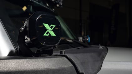 The Bronco Fun-Runner LT gets a ridiculous amount of suspension travel ...