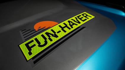 The Bronco Fun-Runner LT gets a ridiculous amount of suspension travel ...