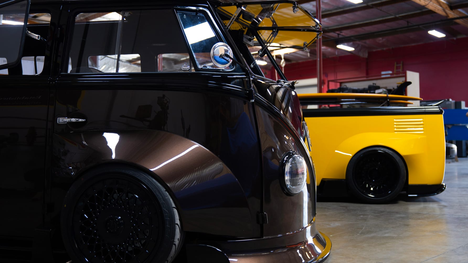 These two widebody VW buses want to steal the show at SEMA 2022 | Top Gear