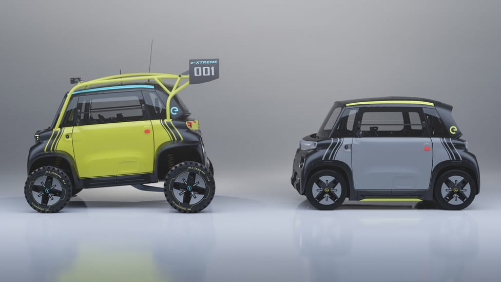 Cute! Opel is building this one-off Rocks e-xtreme designed by a ...