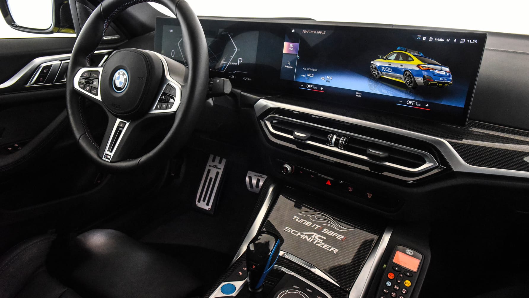 Check out this modified BMW i4 electric police car | Top Gear