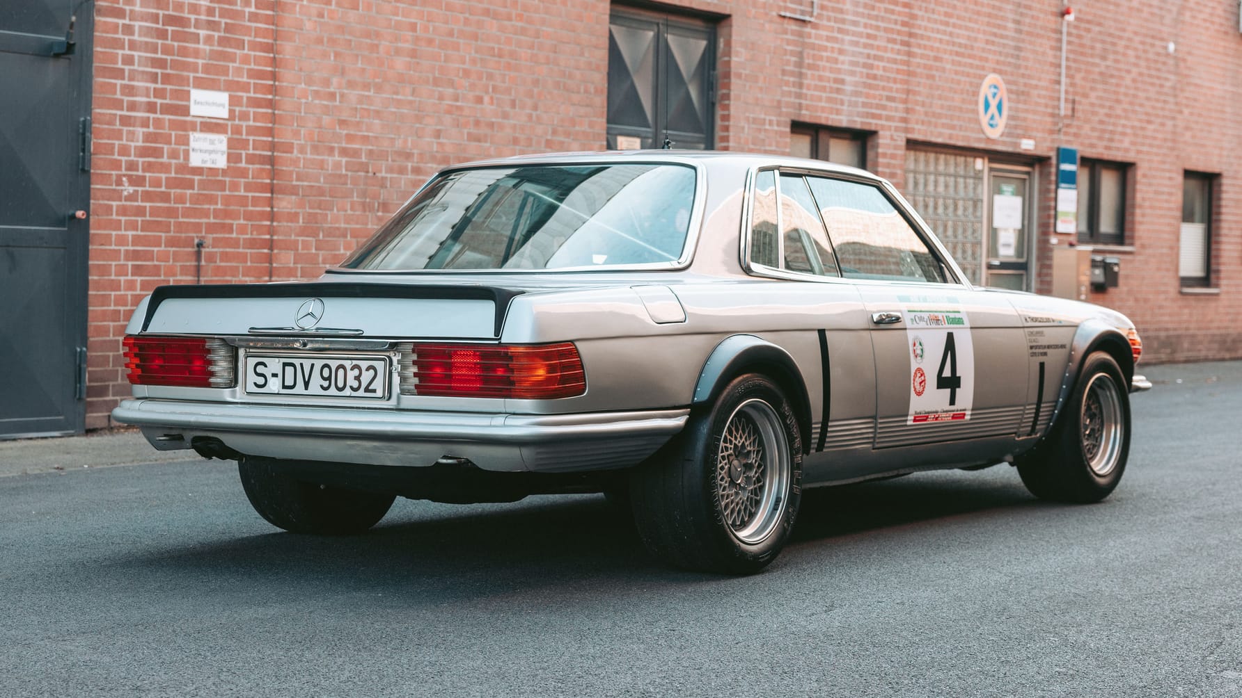This V8-engined, auto-gearboxed Mercedes WRC car is up for auction ...