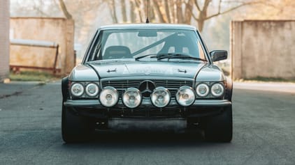 This V8-engined, auto-gearboxed Mercedes WRC car is up for auction ...