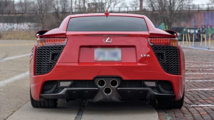 Yes, you do want this red-on-red Lexus LFA that’s for sale | Top Gear