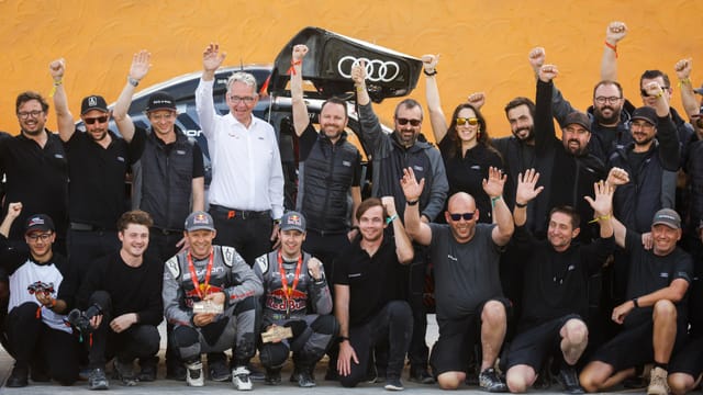 Audi Sport has completed the arduous 2023 Dakar Rally on a high | Top Gear