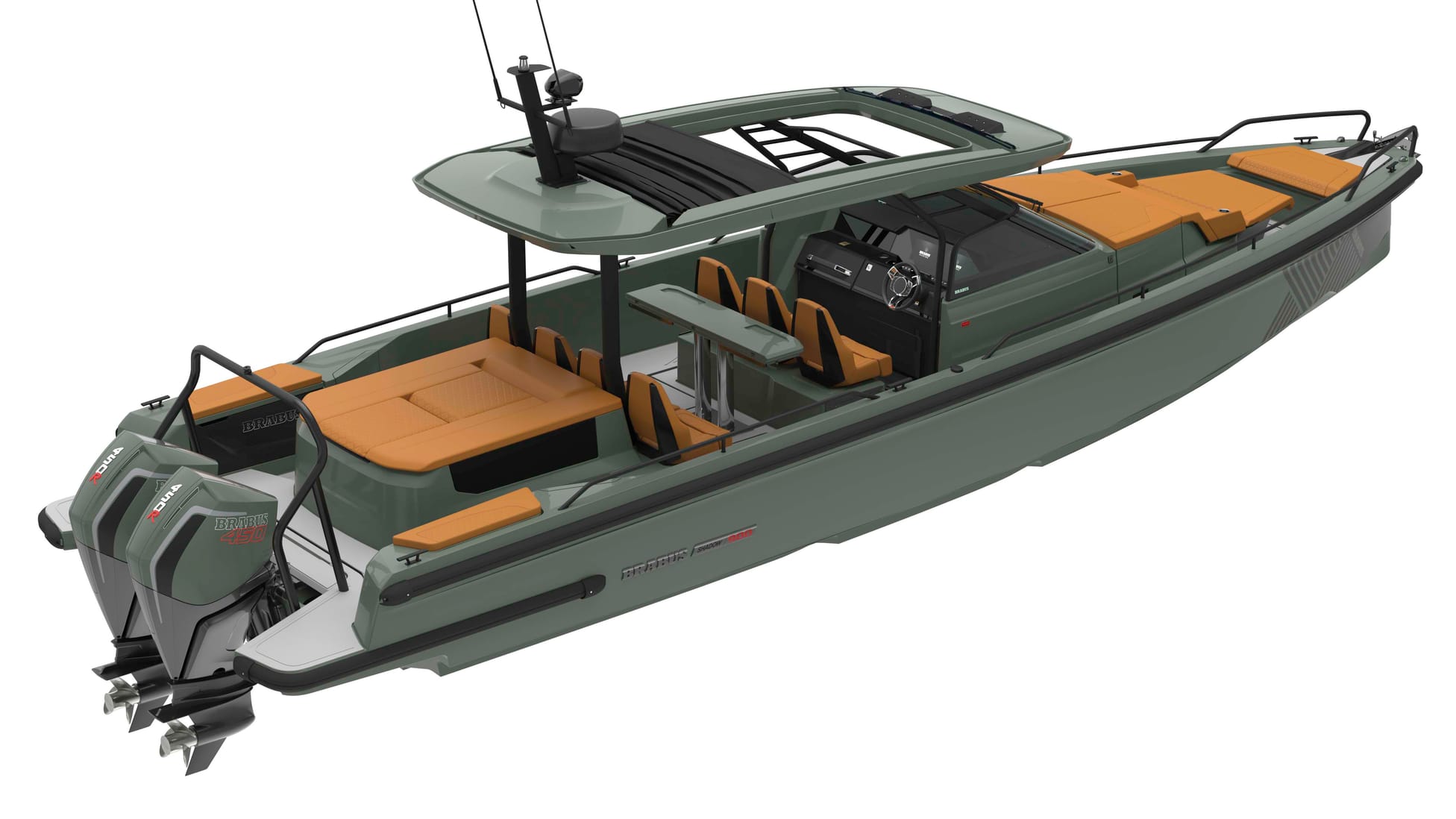 Brabus has revealed its 'Signature Edition Shadow 900' speedboat | Top Gear