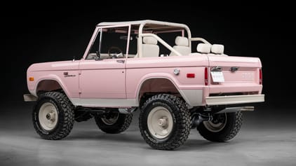 This is a 454bhp classic Ford Bronco in a very cool shade of pink | Top ...