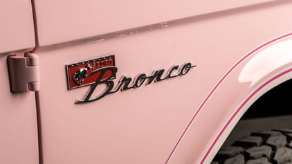 This is a 454bhp classic Ford Bronco in a very cool shade of pink | Top ...