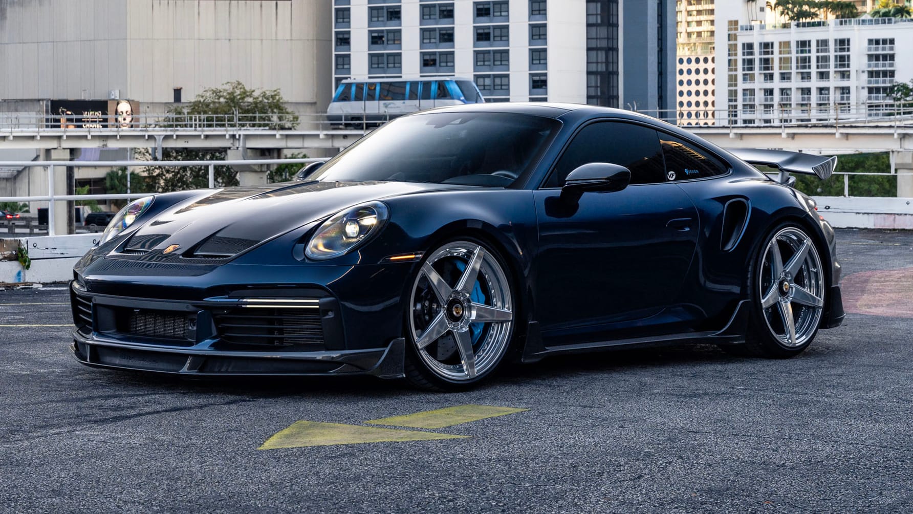 This is a $200k modified Porsche 911 Turbo S with carbon fibre aero | Top Gear