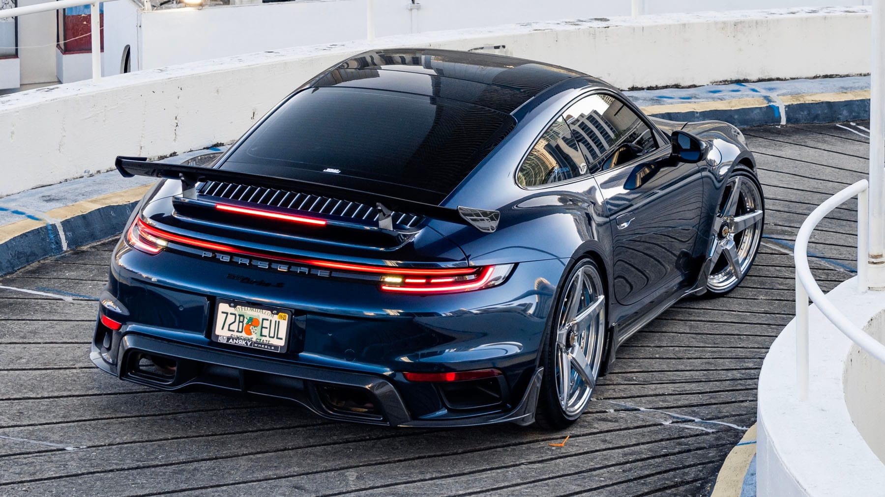 This is a $200k modified Porsche 911 Turbo S with carbon fibre aero | Top Gear