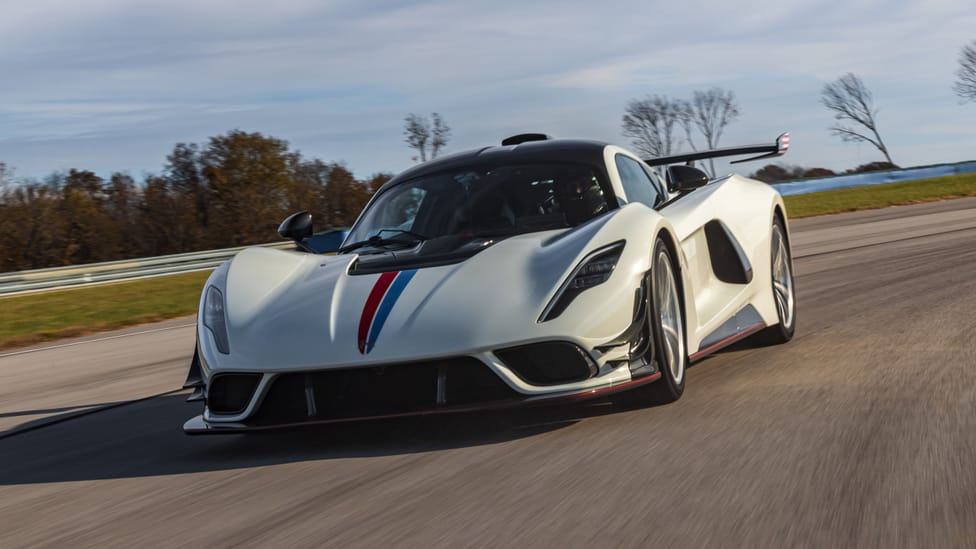 The Venom F5 Revolution is a track-ready version of Hennessey’s ...