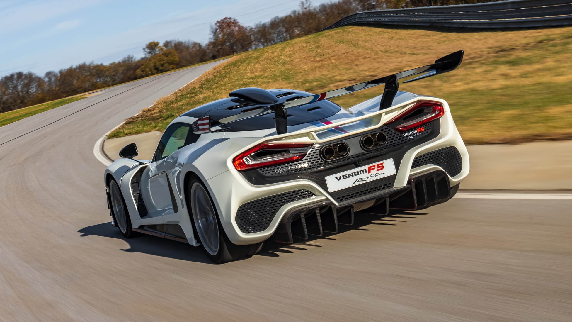 The Venom F5 Revolution is a track-ready version of Hennessey’s ...