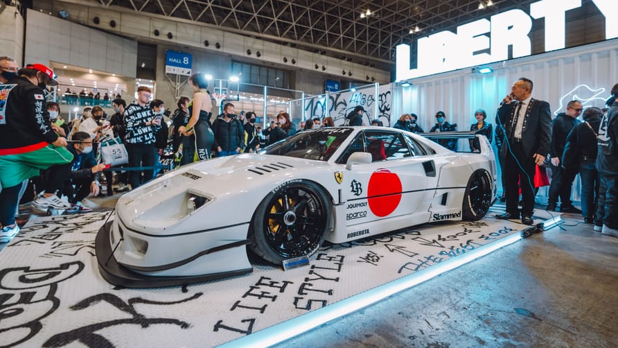 Behold: Japanese tuner Liberty Walk’s widebody Ferrari F40 | Top Gear