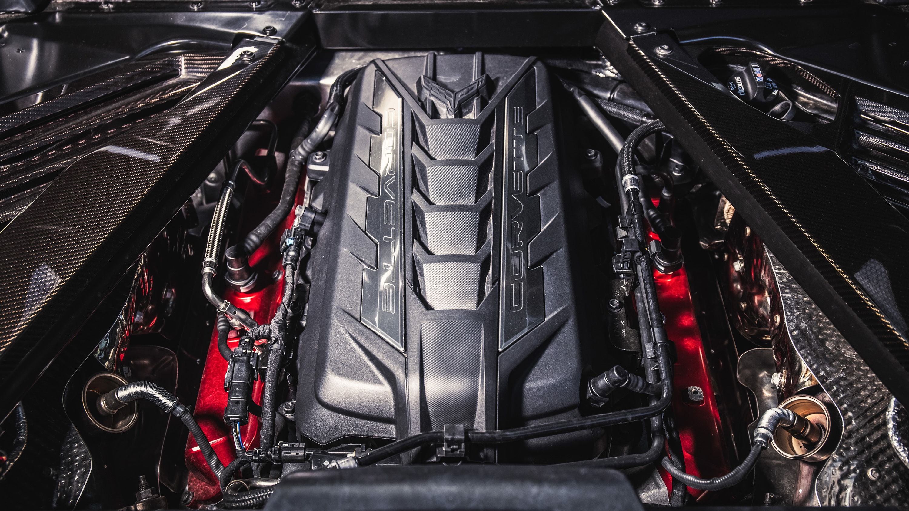 V8 Engine Bay
